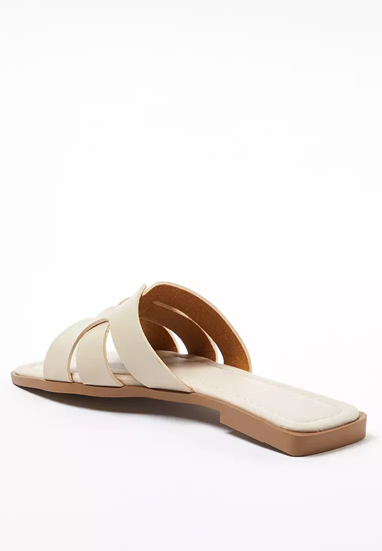 Buy Trendyol Woven Band Sandals 2025 Online | ZALORA