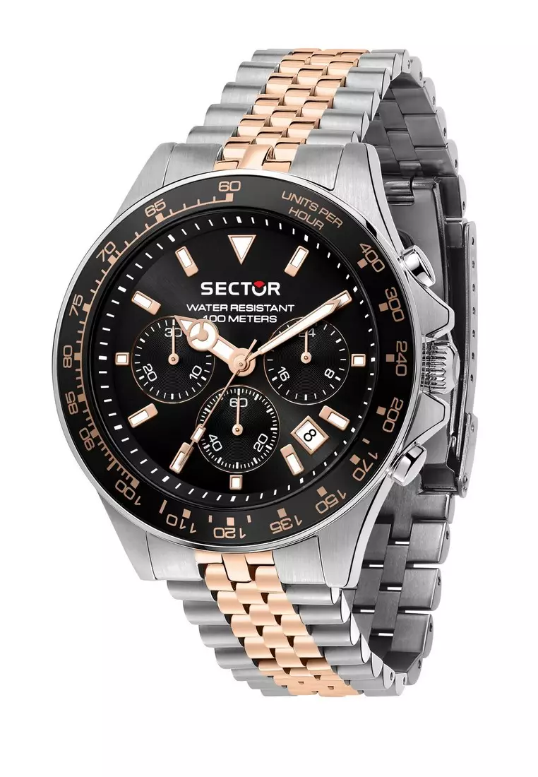 Sector Gift for Father-[3 Years Warranty] Sector 230 43mm Case Men's ...