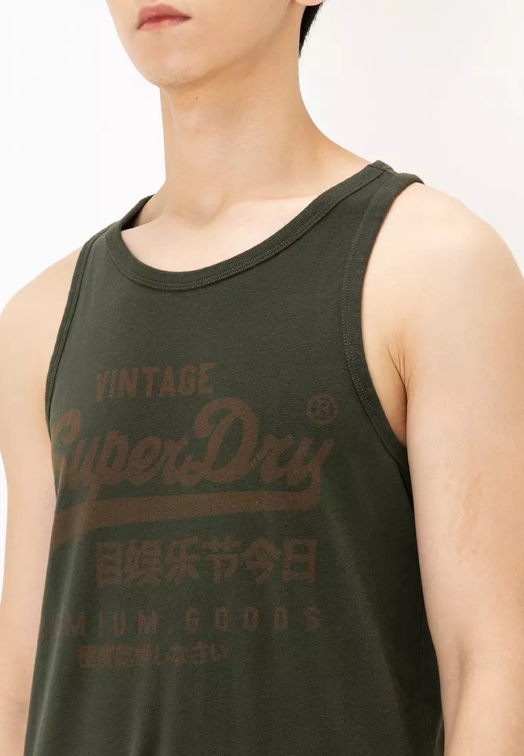 Buy Superdry Classic Vl Heritage Tank Top 2025 Online | ZALORA Philippines