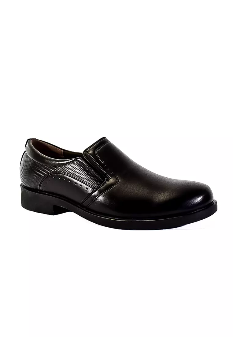 Buy Mario D' boro Runway Men's Formal Slip On Shoes MX 24573 Black C53 ...