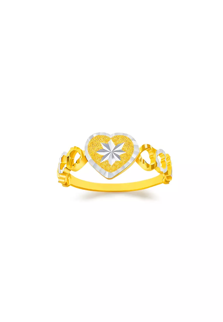 Buy MJ Jewellery 916/22K Gold Ring C52 Online | ZALORA Malaysia