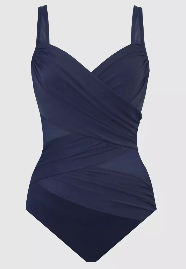 Buy Miraclesuit Swim Madero Underwired Shaping Swimsuit Online | ZALORA ...