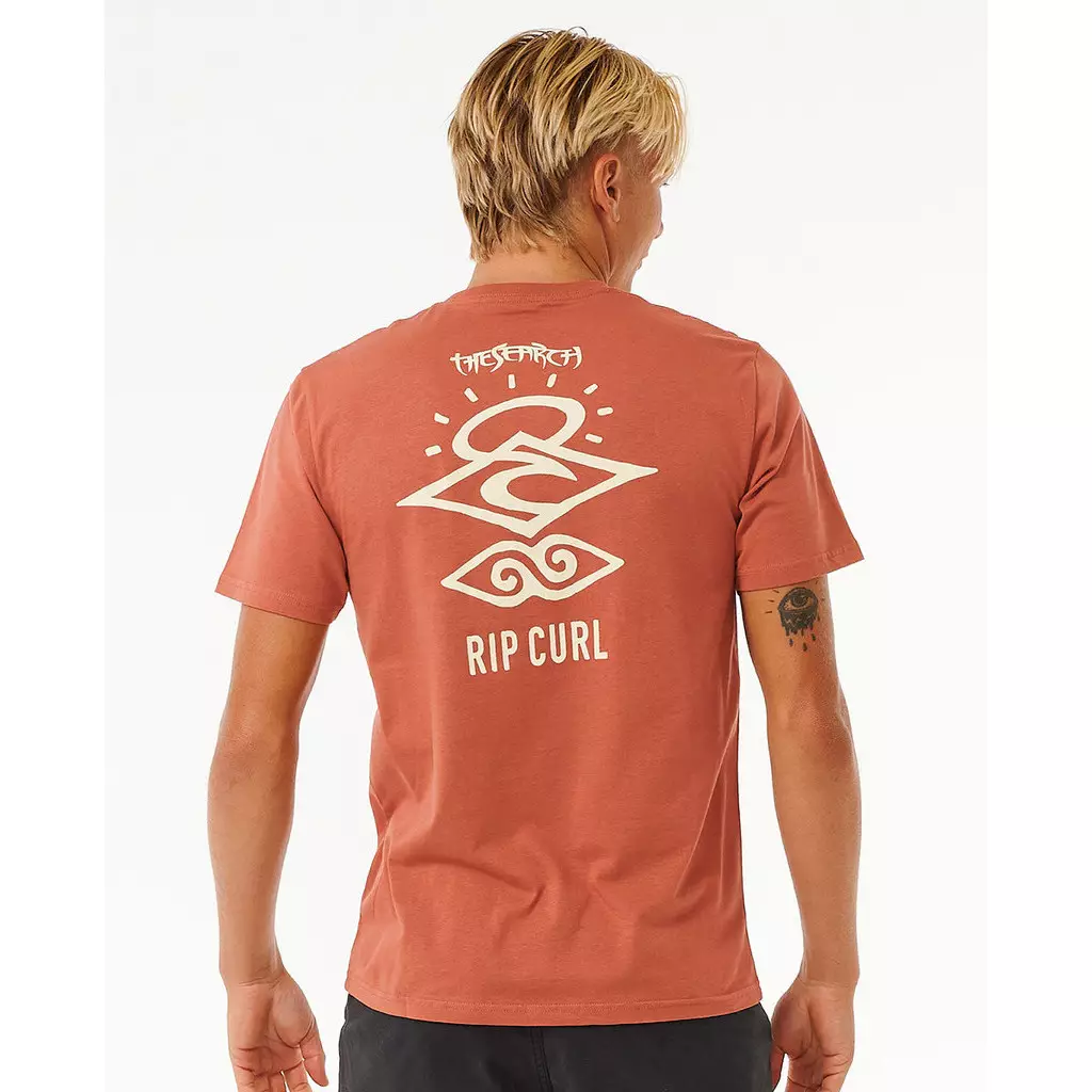 Jual Rip Curl Rip Curl Search Icon Tee - Terracota Original 2024 ...