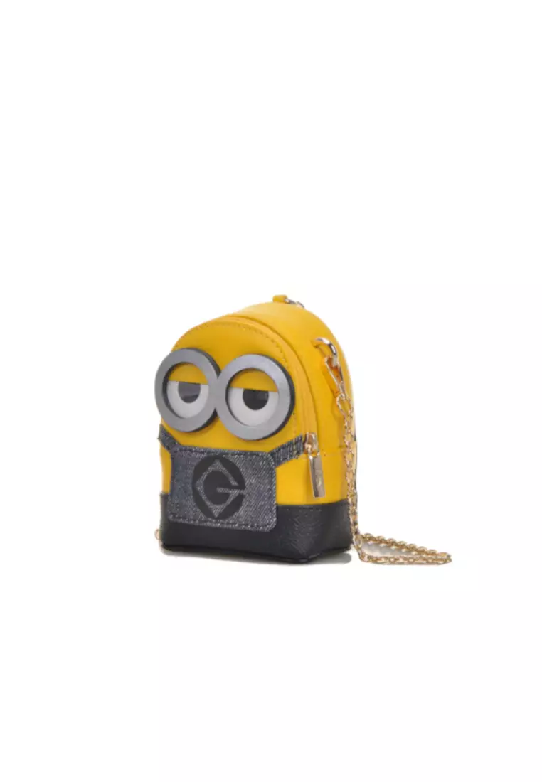 Buy FION FION Minions Leather Mini Crossbody & Shoulder Handbag 2024 ...