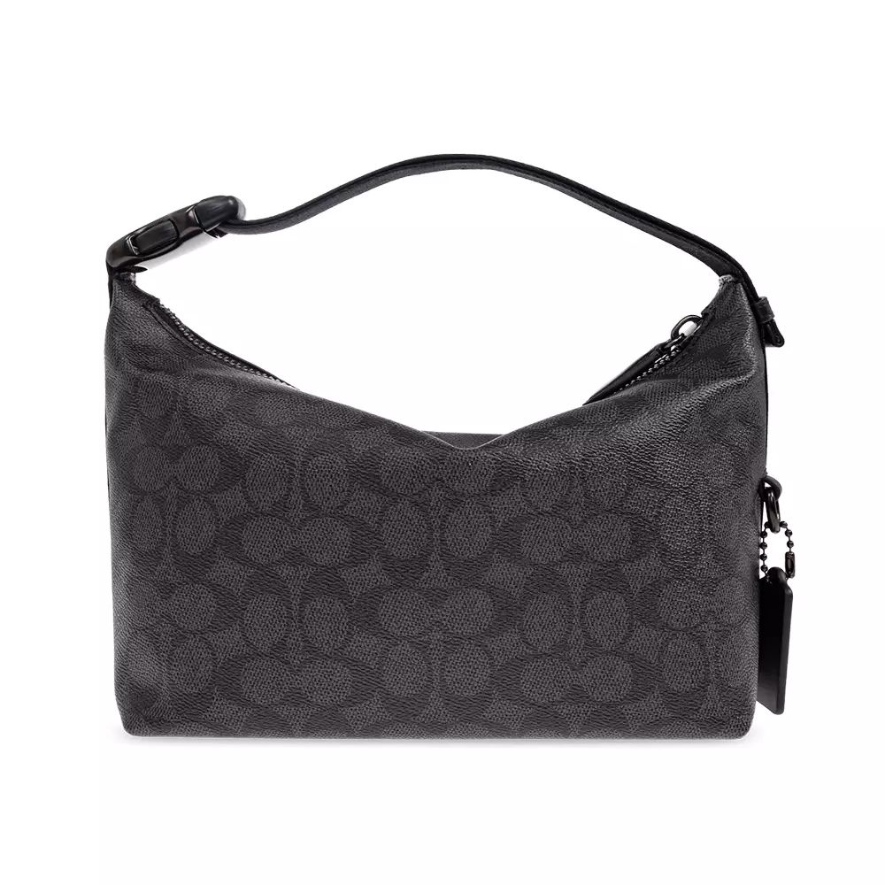 Jual Coach Travel Kit With Speedclip In Signature Canvas Black Original ...