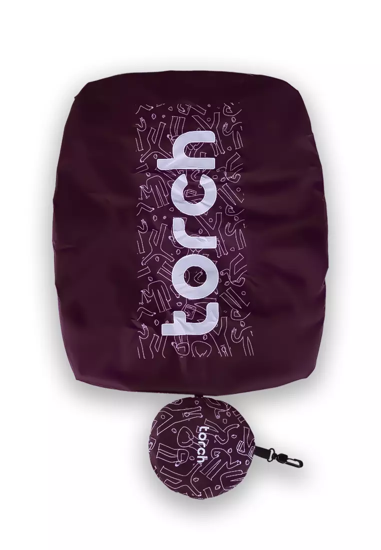 Jual TORCH.ID Torch Happy Toru Maroon Rain Cover Original 2025 | ZALORA ...