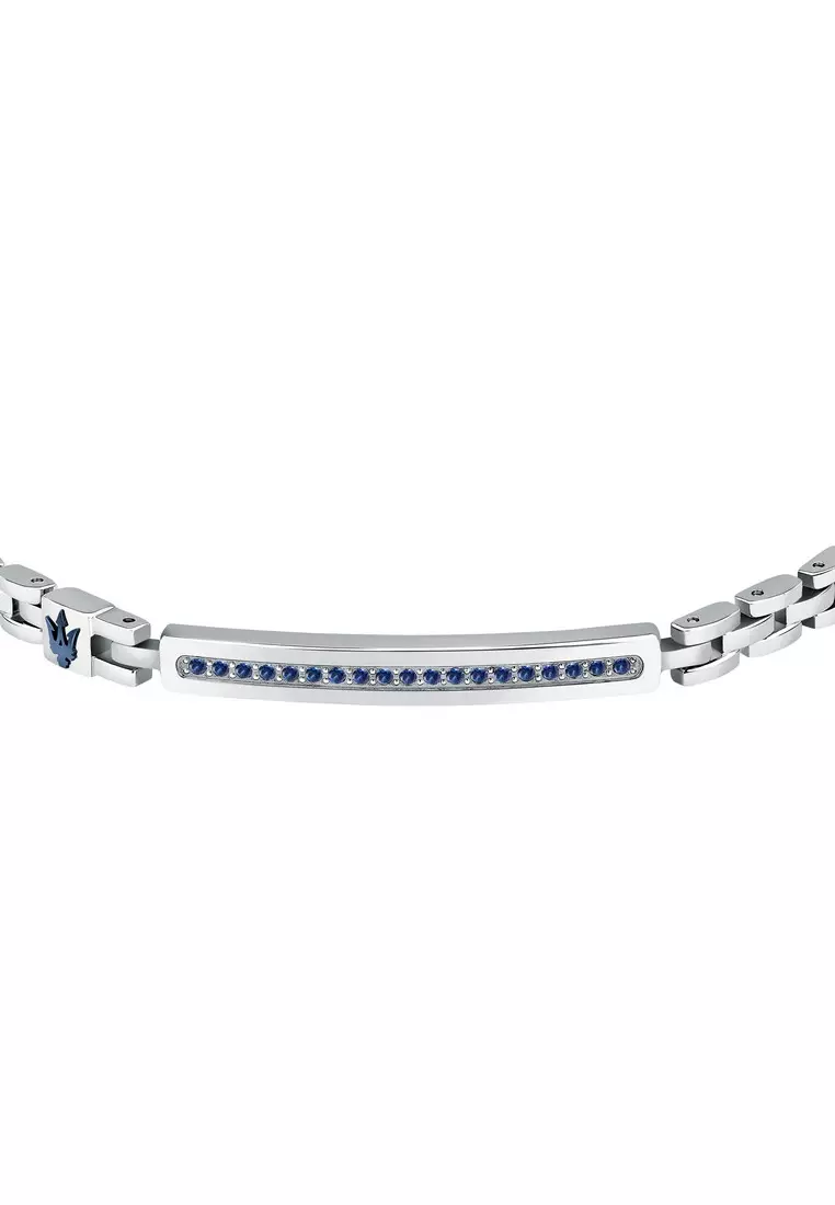 Buy Maserati Maserati Jewels 185+30 mm Men's Bracelet, Stainless Steel ...