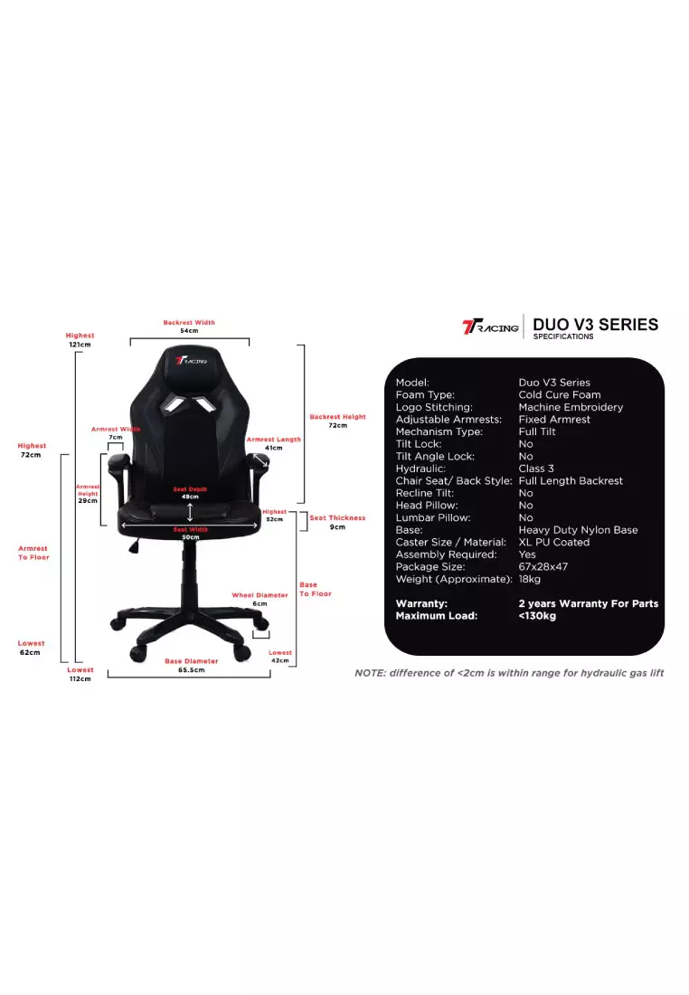 Buy Blackbox TTRACING Duo V3 Gaming Chair Office Chair Grey Online ...