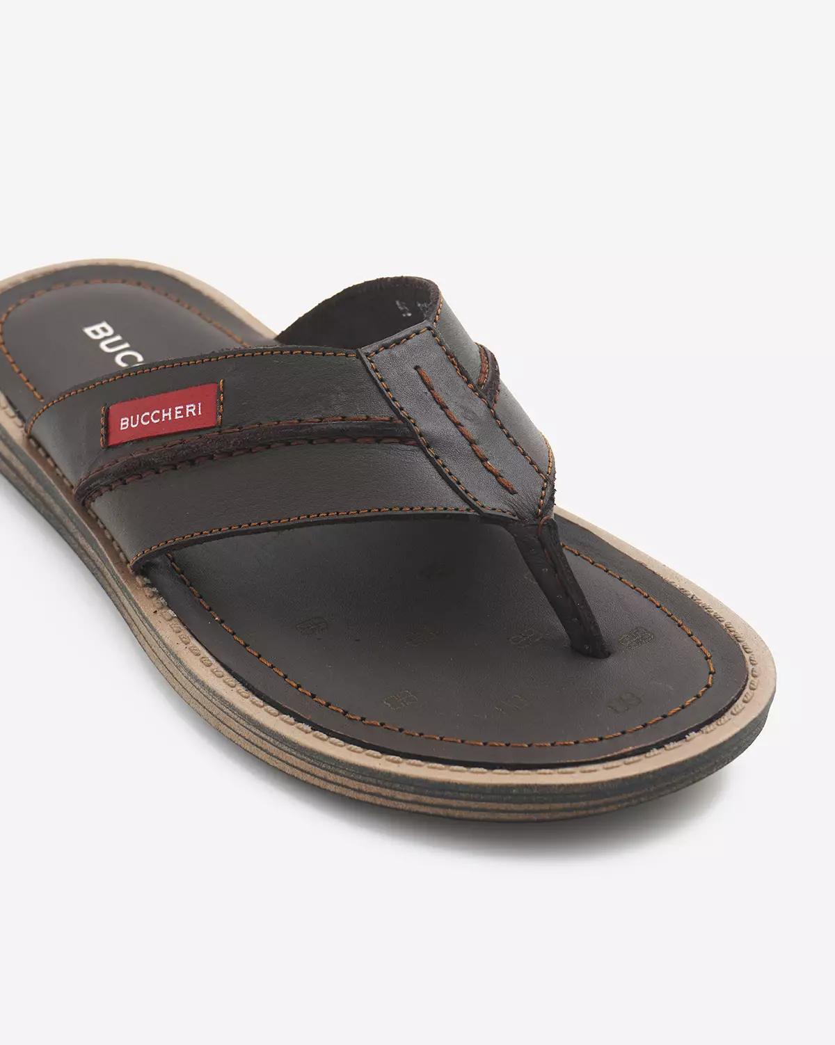 Jual Buccheri Buccheri Xenos Sandal Men Dark Brown Original 2026 ...