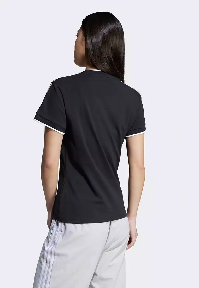 ADIDAS Linear Logo 3-Stripes T-Shirt 2025 | Buy ADIDAS Online | ZALORA ...