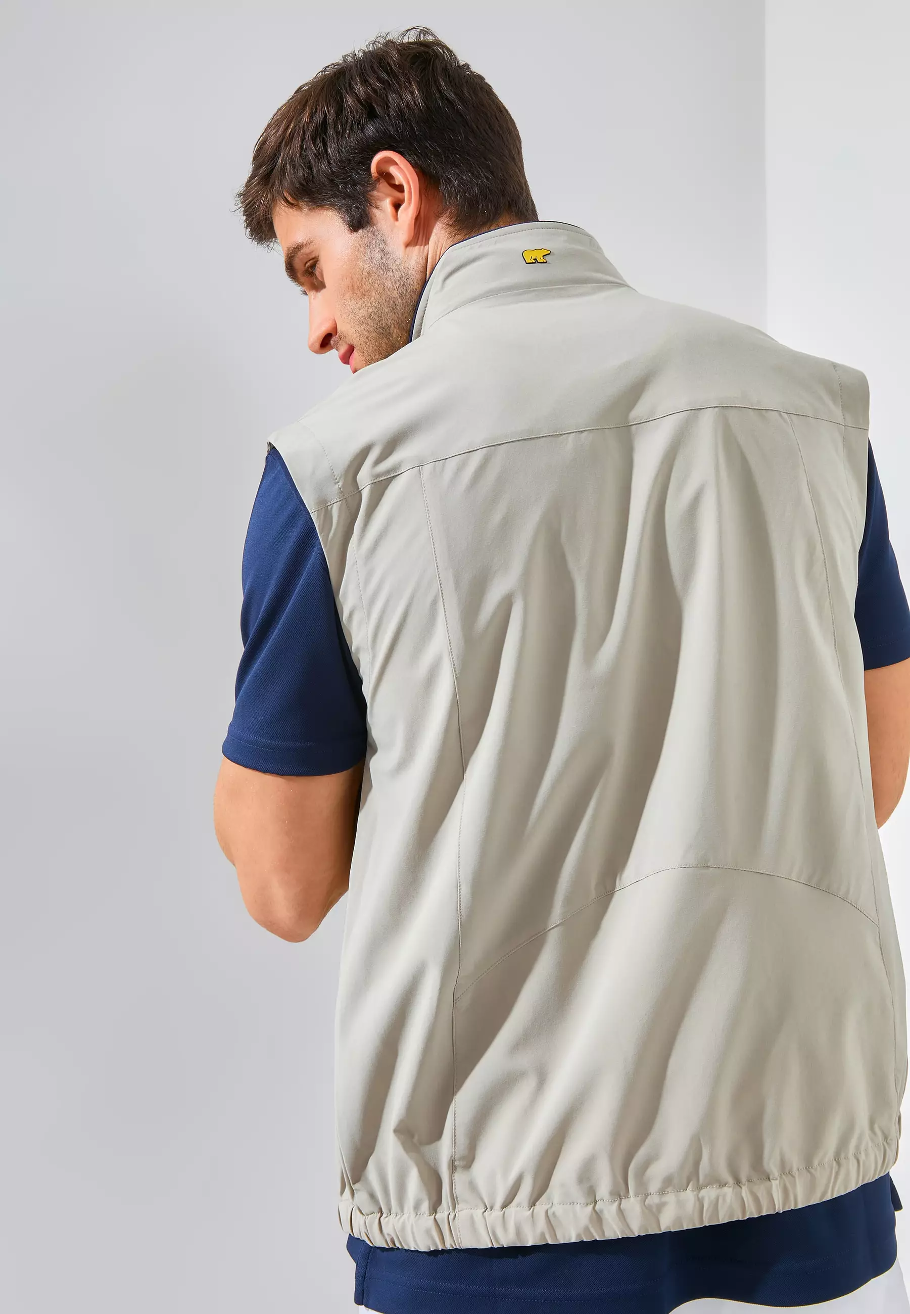 Jual Jack Nicklaus Jack Nicklaus Salerno Premium Players Vest Stone ...