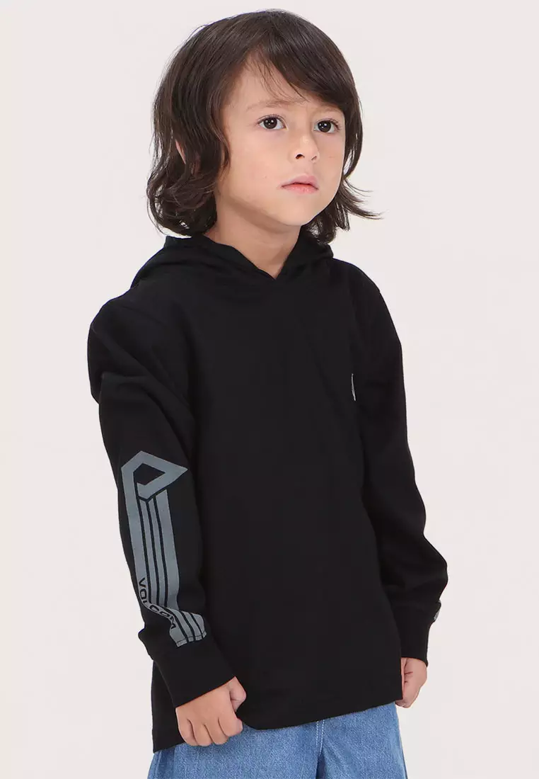 Jual Volcom KLS WYDLER HOODIE BLACK Original 2026 | ZALORA Indonesia