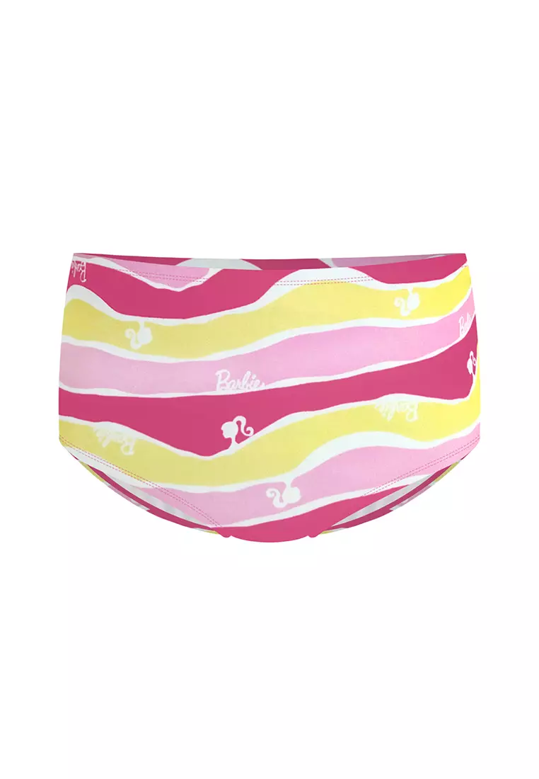 Buy Barbie Barbie Tankini Top Bikini Bottom Set With Side String ...