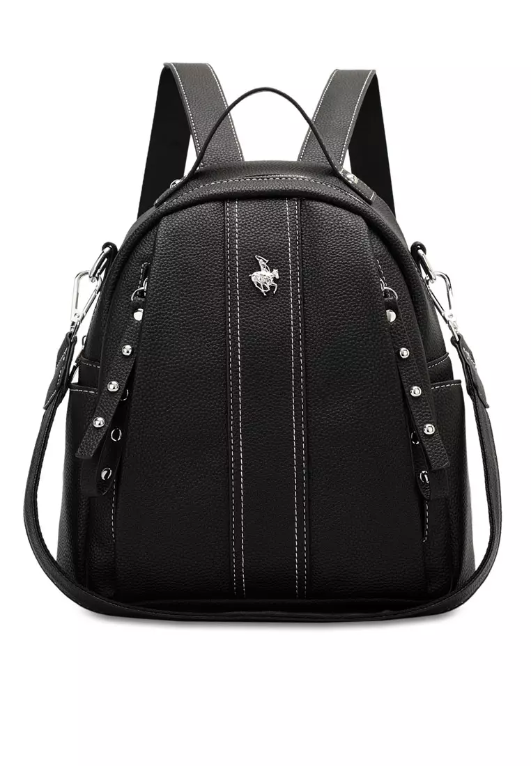 Buy Swiss Polo Women's Street Backpack - Black Online | ZALORA Malaysia