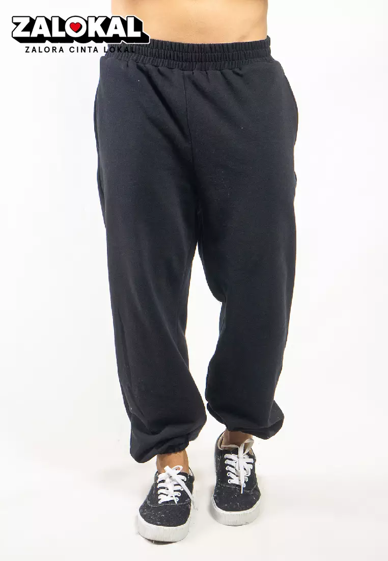 Jual Ocwa Studio OCWA BASIC SWEATPANTS BLACK Original 2024 | ZALORA Indonesia