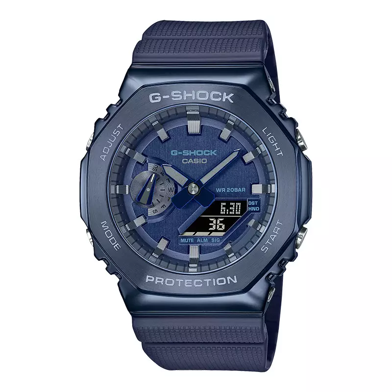 Jual CASIO Jam Tangan Pria Casio G-Shock GM-2100N-2ADR Metal Covered ...