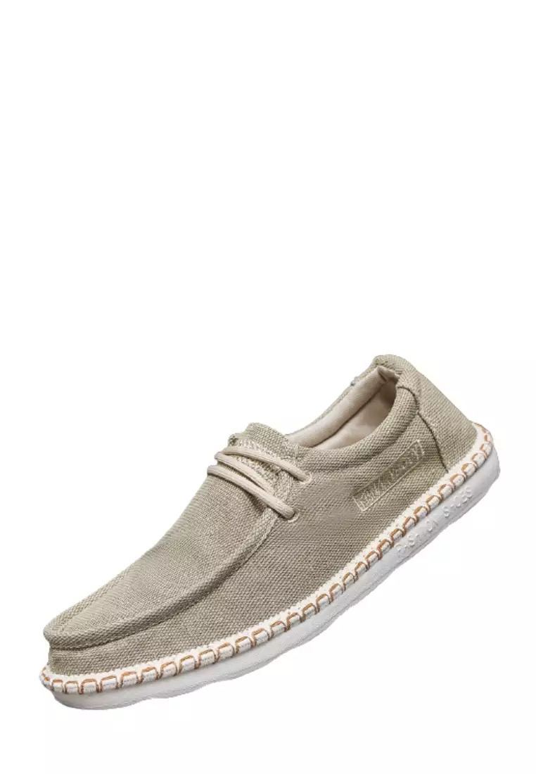Jual LURAD Sepatu Kerja Kasual Pria Slip On Shoes Cowok QN243 Original ...