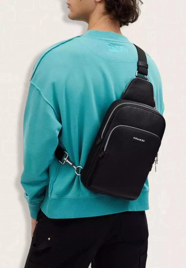 Jual Coach Coach Ethan Pack Black Original 2025 | ZALORA Indonesia