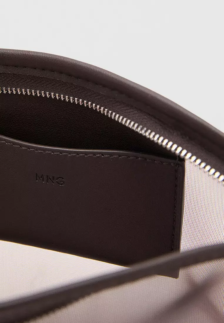 Buy Mango Mesh Toiletry Bag 2025 Online | ZALORA