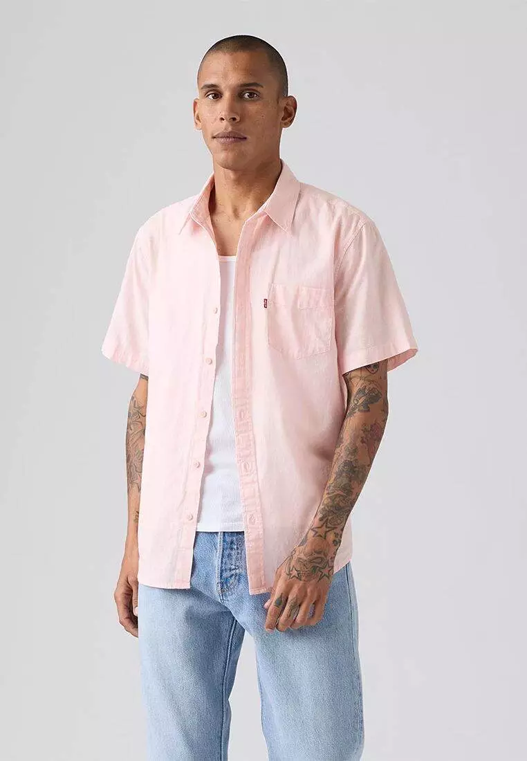 Buy Levi's Levi's® Men's Short-Sleeve Classic Standard Fit Shirt 86627 ...