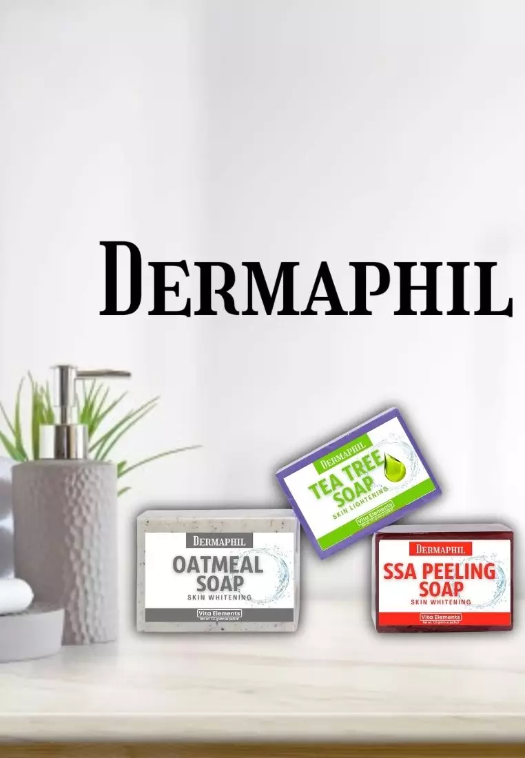 Buy Dermaphil VIT-C Kojic Soap (135g) / Kojic Soap / Whitening 2025 ...