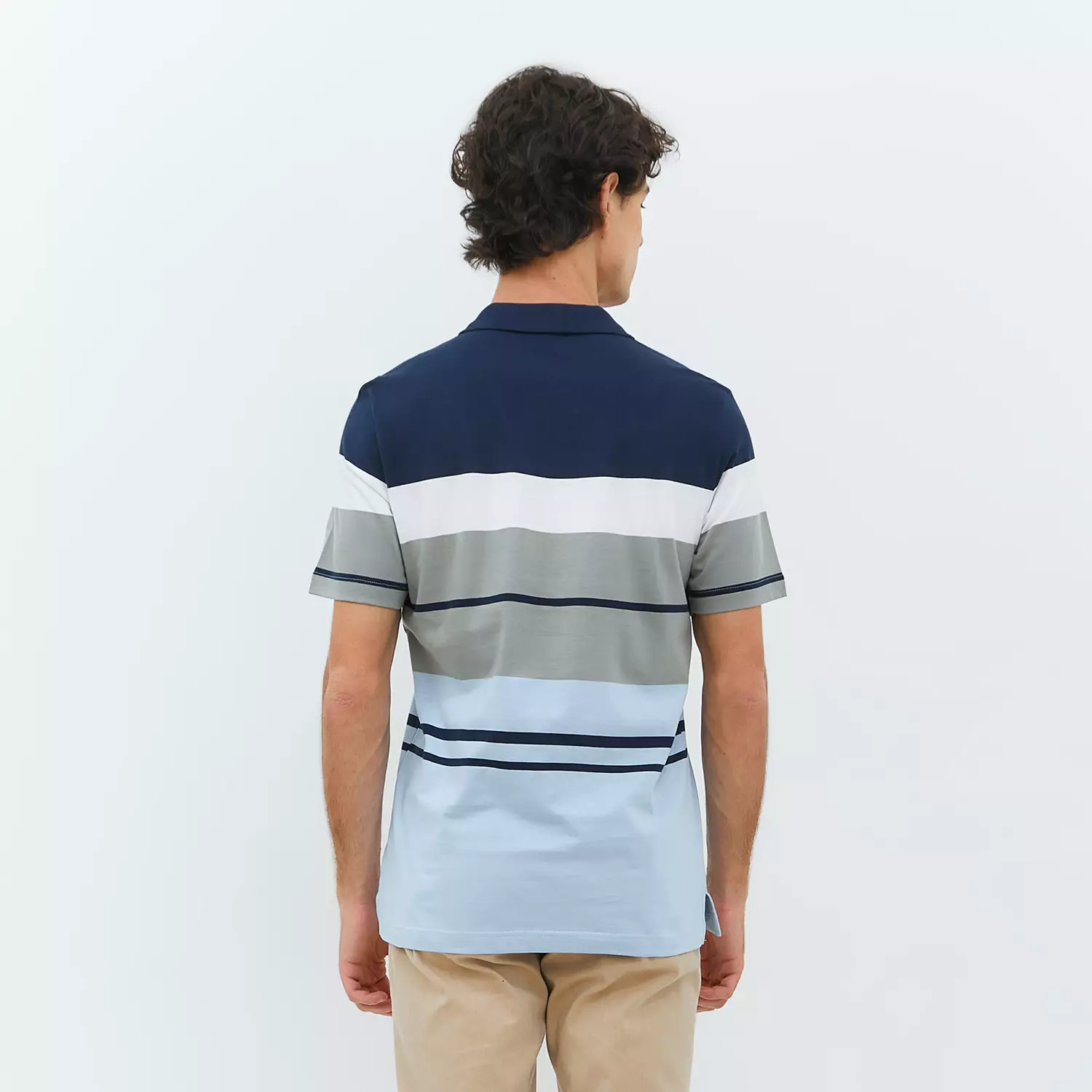 Jual Country Fiesta Country Fiesta Men Polo Shirt Navy Block 01MPY08253 ...