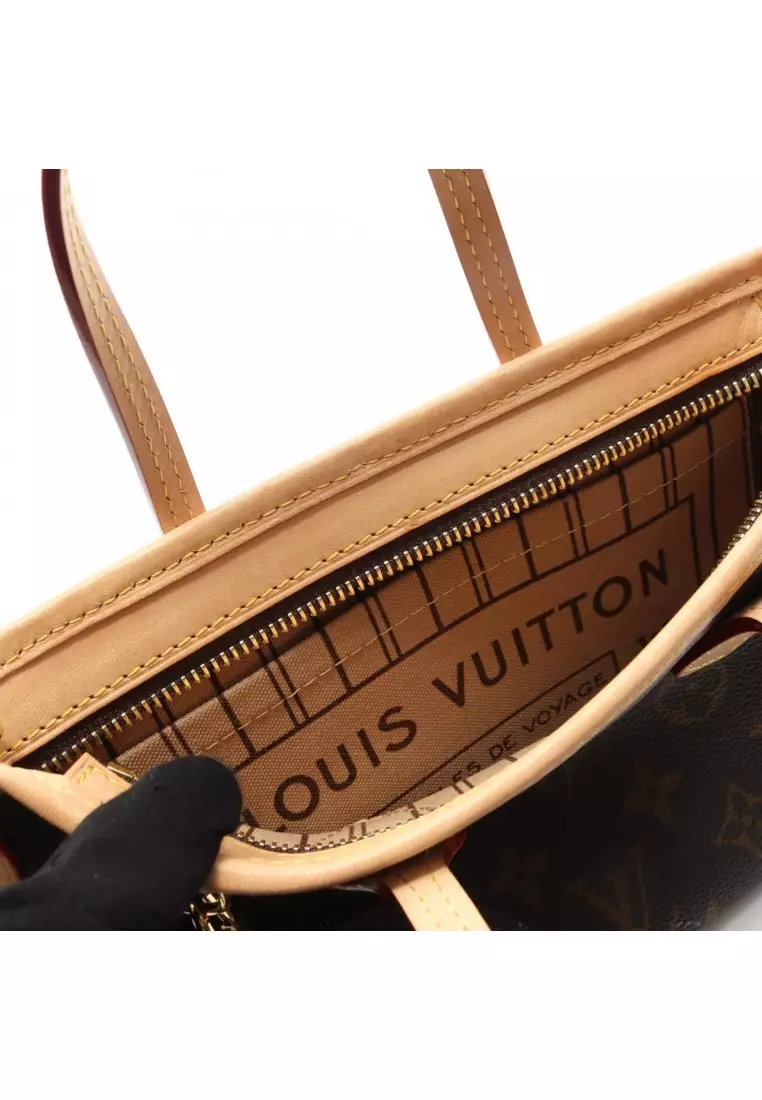 Buy Louis Vuitton Pre-Loved Louis Vuitton Neverfull BB monogram beige ...