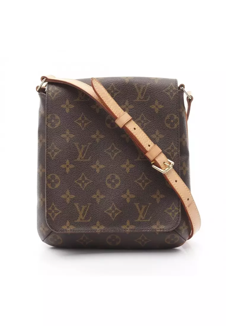 LOUIS VUITTON Pre-Loved Louis Vuitton Musette Salsa short strap monogram Shoulder bag PVC ...