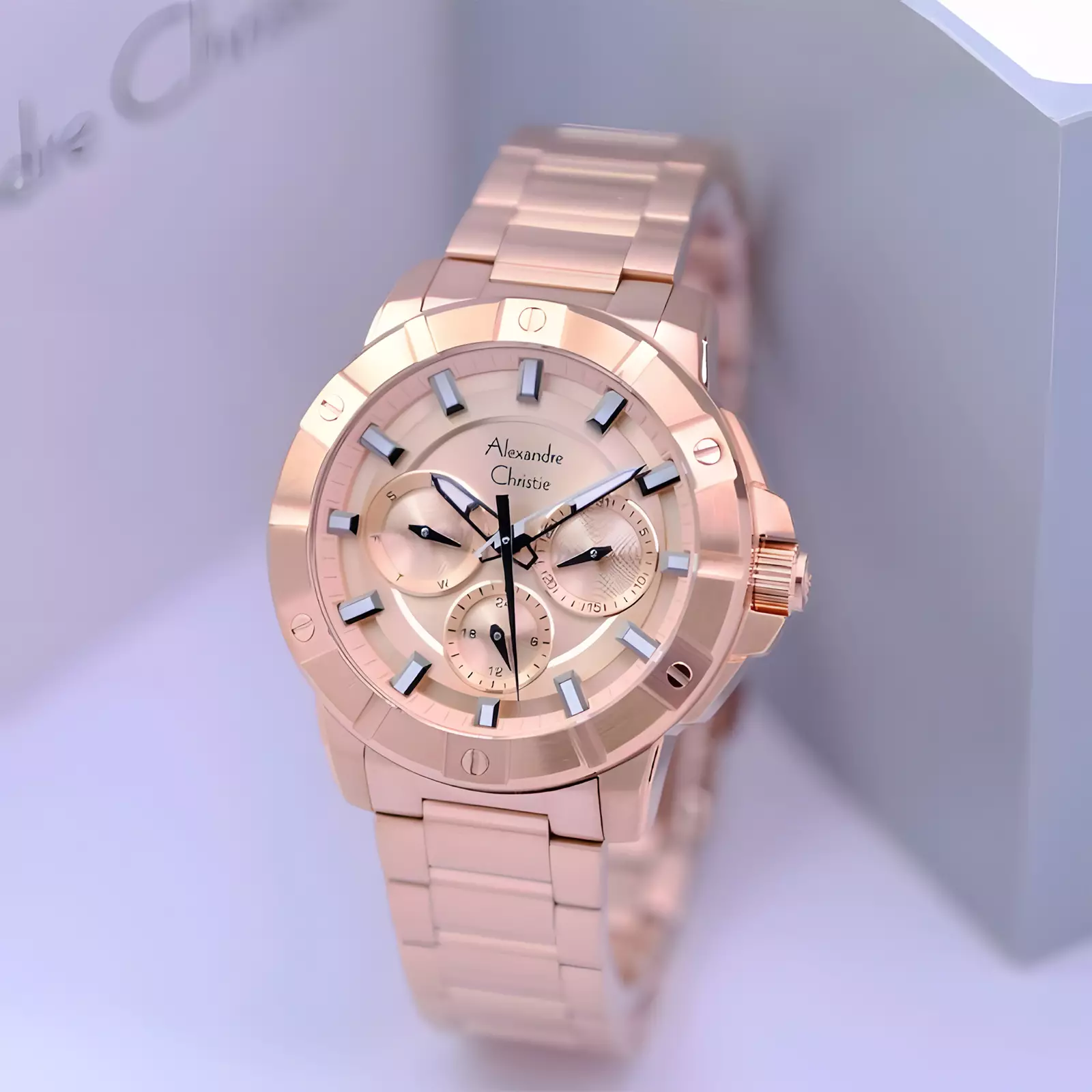 Jual Alexandre Christie Alexandre Christie Chronograph - Jam Tangan ...