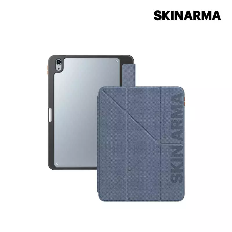Jual Skinarma Case Ipad Air 11 M2 2024 Skinarma Gamma Case - Blue Original 2024 | ZALORA Indonesia
