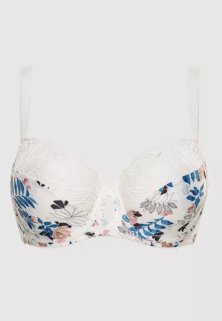 Buy Sans Complexe Ariane Fantaisy Wired Full Cup Bra with Lace 2025 ...