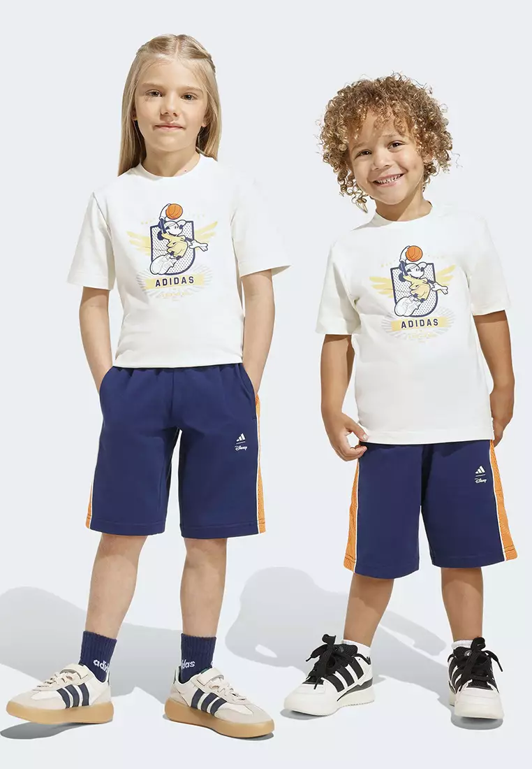 Buy ADIDAS Disney x ADIDAS Mickey Mouse Shorts & T-Shirt Kids Set 2025 ...