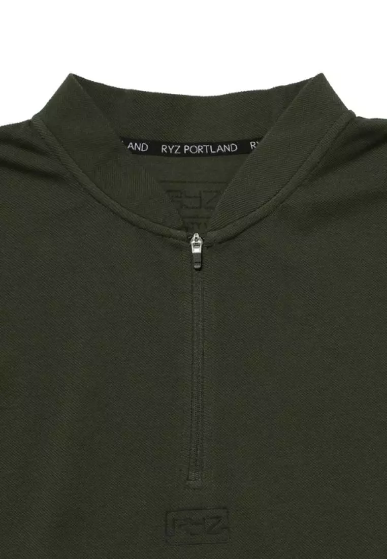 RYZ RYZ PQ HALF ZIP SHIRT RZ10CD23SS0009 2025 | Buy RYZ Online | ZALORA ...