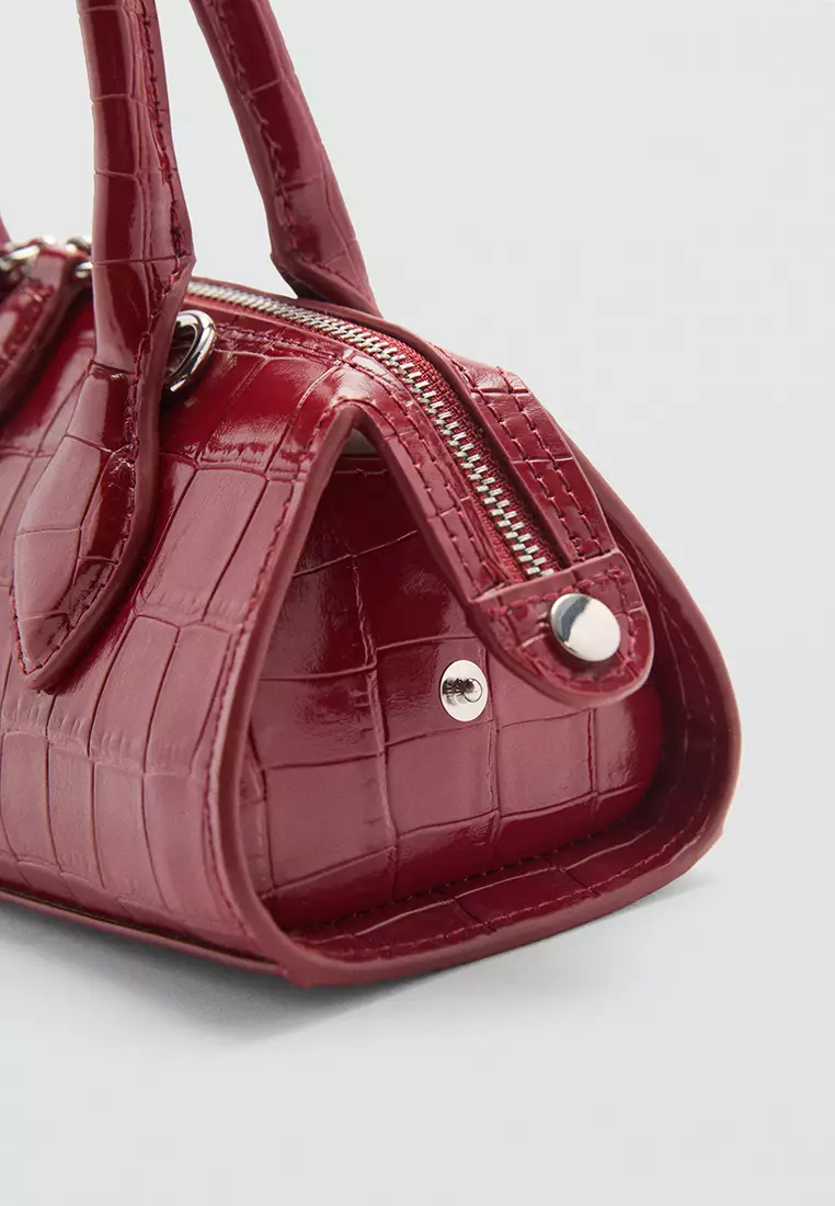 Jual Mango Croc-Effect Bag Original 2024 | ZALORA Indonesia