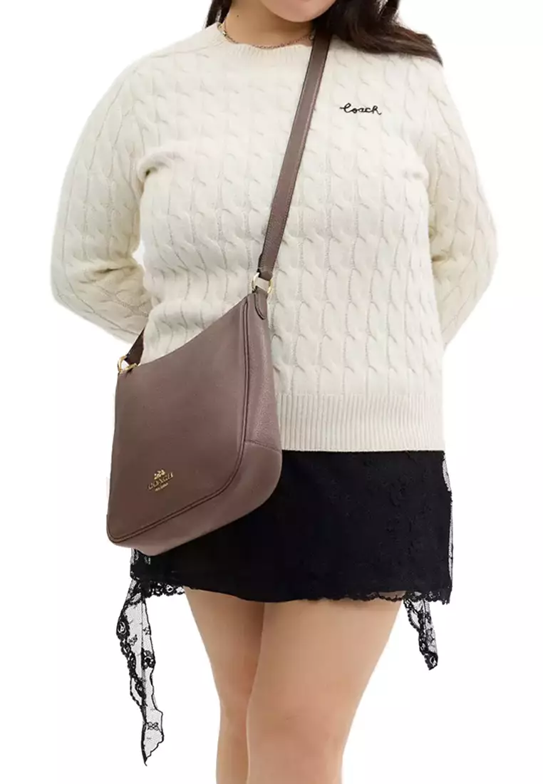 Buy COACH Ellie File Bag in Dark Stone CU960 Online | ZALORA Malaysia