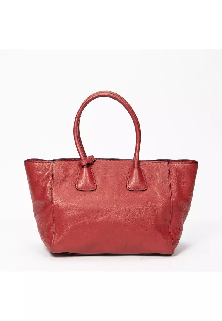 Buy Prada Pre-Loved Front Pocket Double Handle Tote 2026 Online | ZALORA