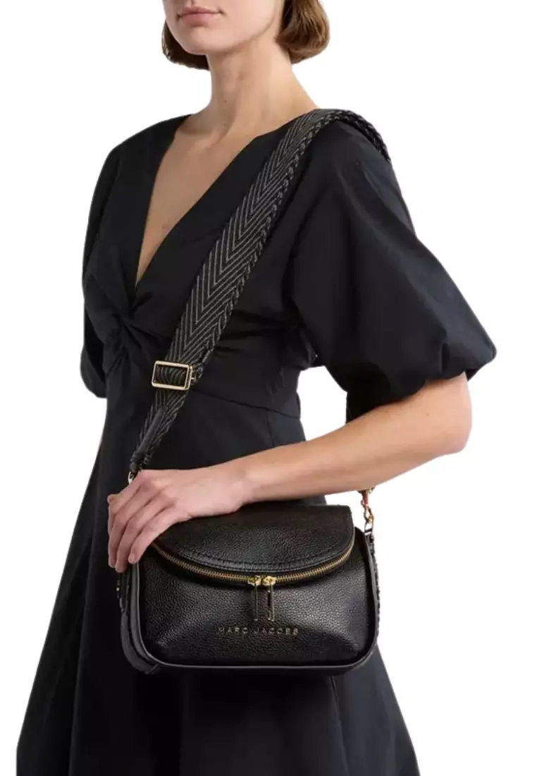 Marc Jacobs Marc Jacobs The Groove Leather Mini Messenger Bag In Black ...