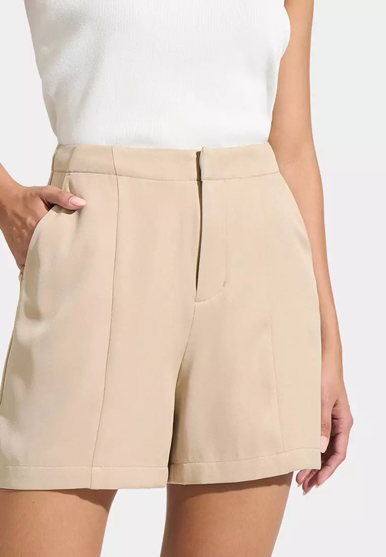 Buy ForMe Shorts With Pintuck Detail 2026 Online | ZALORA Philippines