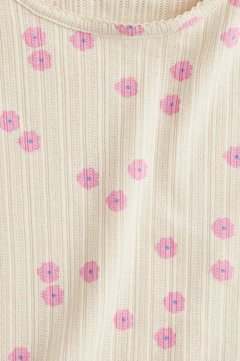 Buy H&M Pointelle top Online | ZALORA Malaysia