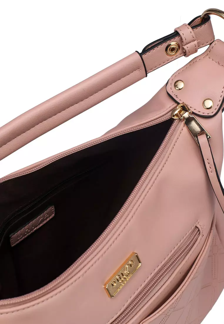 Jual Unisa Debossed Shoulder Bag Original 2024 | ZALORA Indonesia