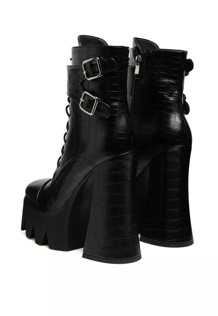 Buy London Rag Trucker Block Boot in Black 2026 Online | ZALORA