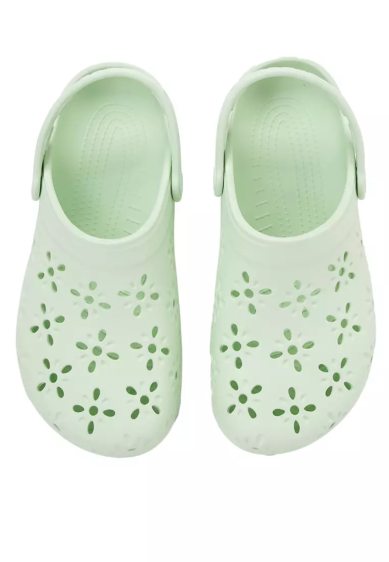 Buy Crocs Classic Floral Cutout Clog Online | ZALORA Malaysia