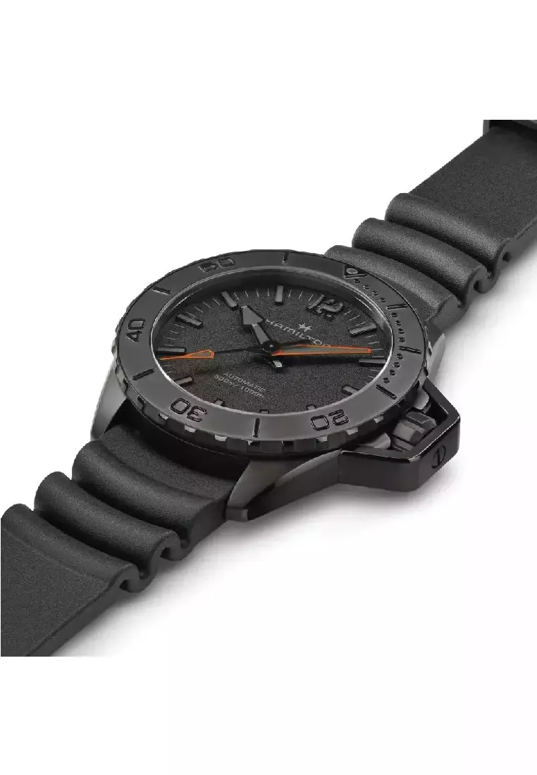 Buy Hamilton KHAKI NAVY FROGMAN AUTOMATIC MEN WATCH (HMT-H77845330 ...