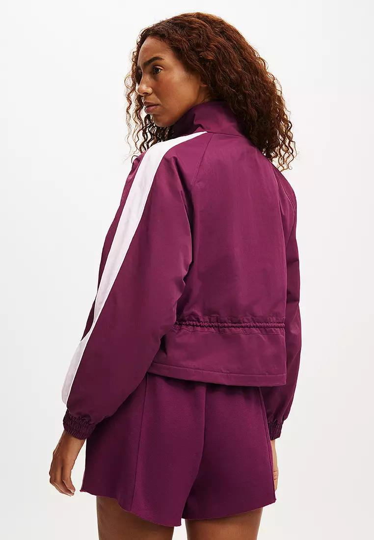 Buy Cotton On Body Track Side Cropped Anorak Jacket 2025 Online | ZALORA