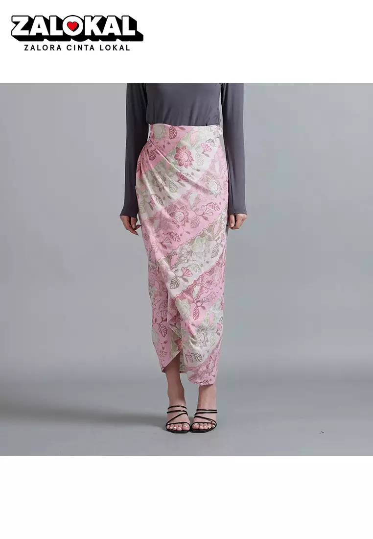 Jual Nona Rara Batik NONA RARA - Lilit Dobi All Size P0138, Rok Batik ...