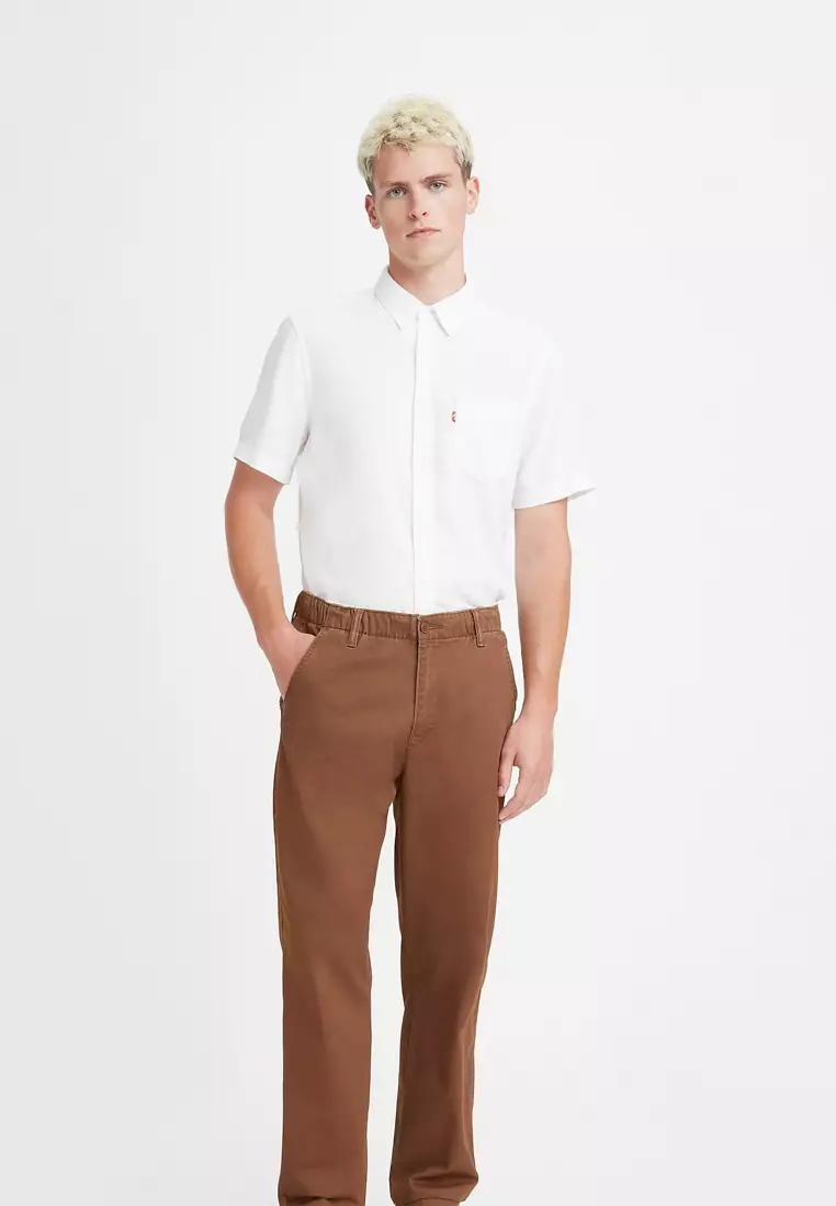 Buy Levi's Men's Short-Sleeve Classic Standard Fit Shirt 86627-0000 ...