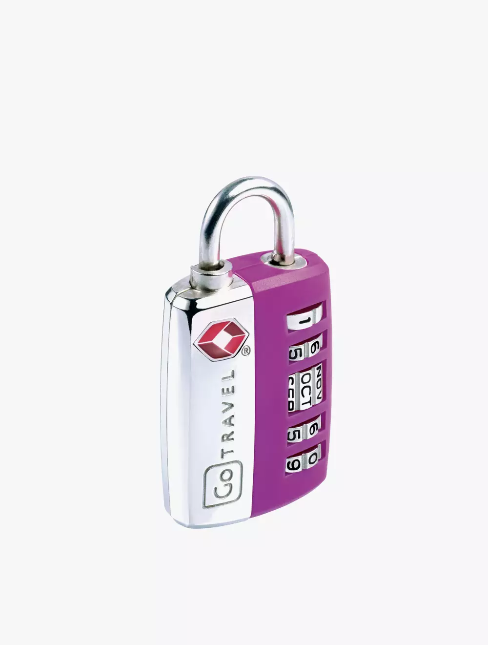 Jual Go Travel Go Travel TSA My Date Padlock - Black - Purple Original ...