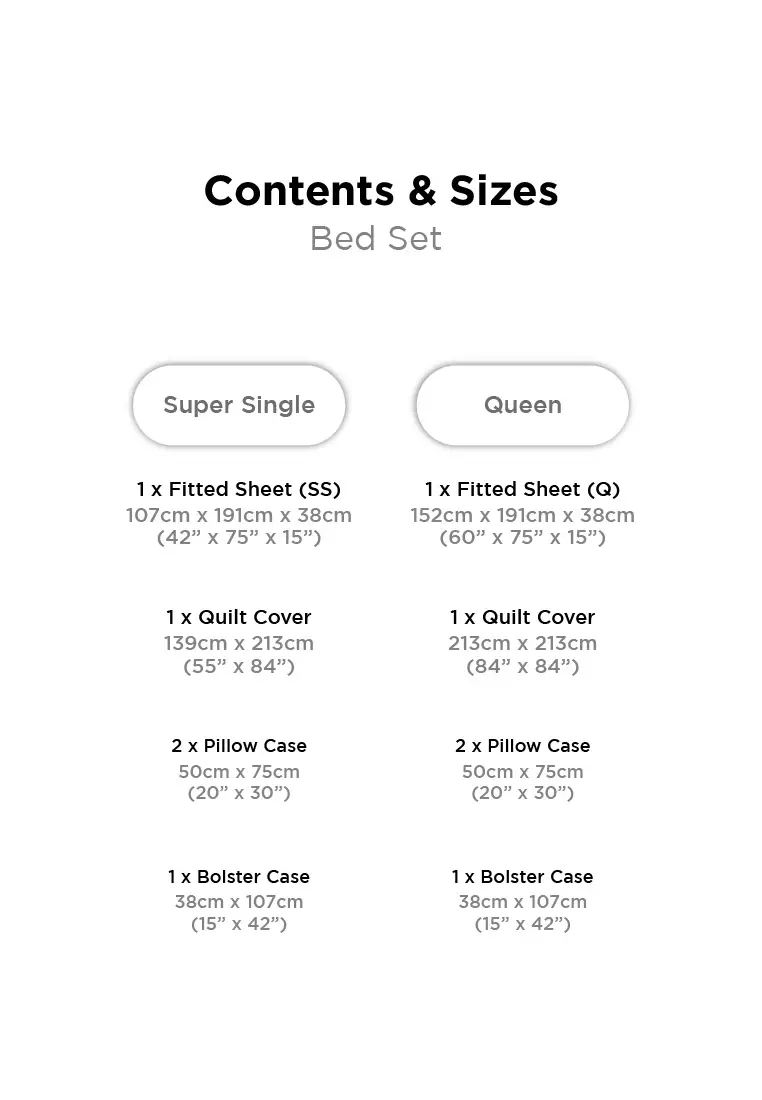 Buy Horgen 100% Superior Bamboo Lyocell 1200TC Blush Bed Set (Ava Bamboo Series) Online | ZALORA ...