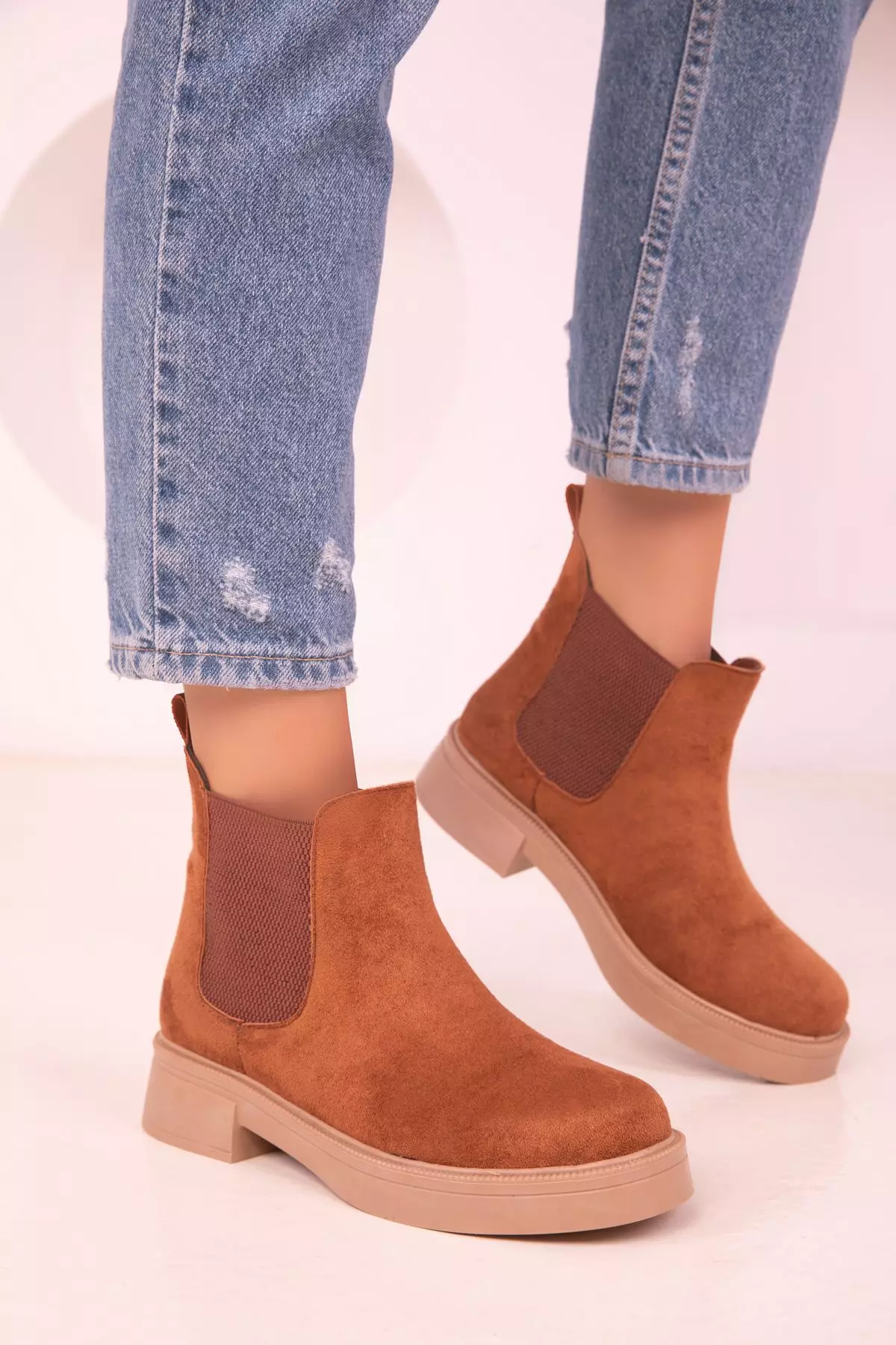 Buy Soho Tan Suede Boots 2024 Online | ZALORA Philippines