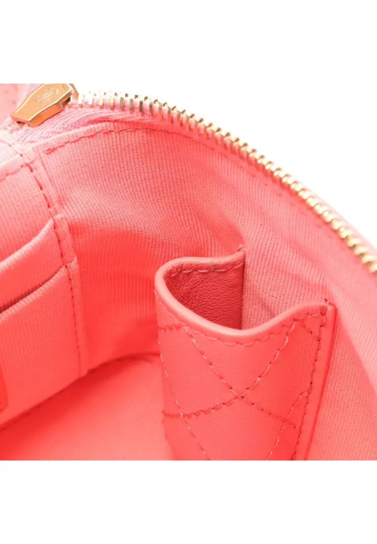 Buy Chanel Pre-Loved Chanel matelasse vanity bag chain shoulder bag ...